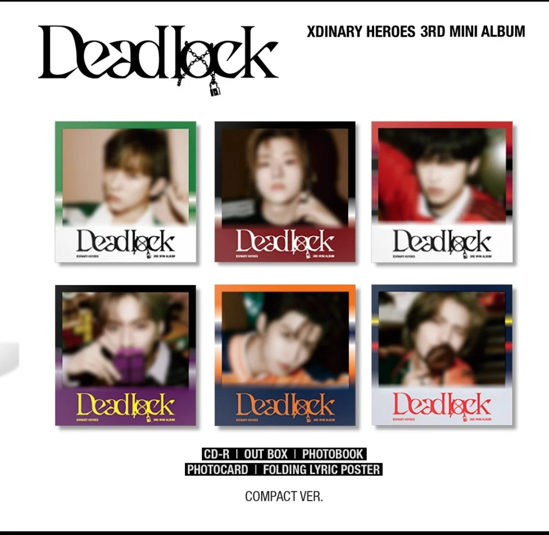 [COMPACT] Xdinary Heroes 3rd Mini Album - Deadlock CD – Shop Idol